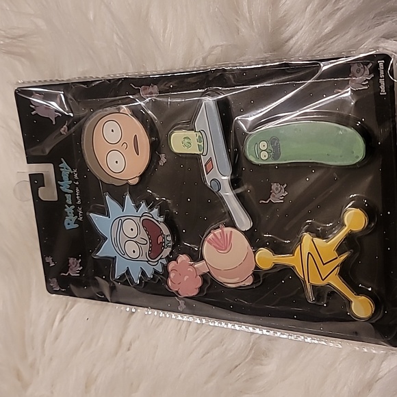 Surreal Entertainment | Other | New Rick Morty Buttons | Poshmark